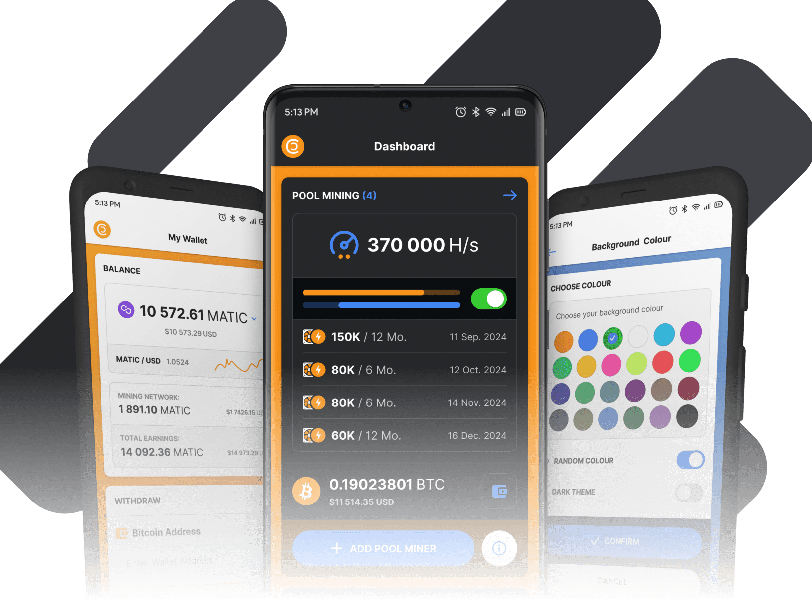 CT Pool: universal mining tool